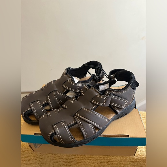 Shoes | Thereabouts Little Big Boy Meander Strap Flat Sandals | Poshmark